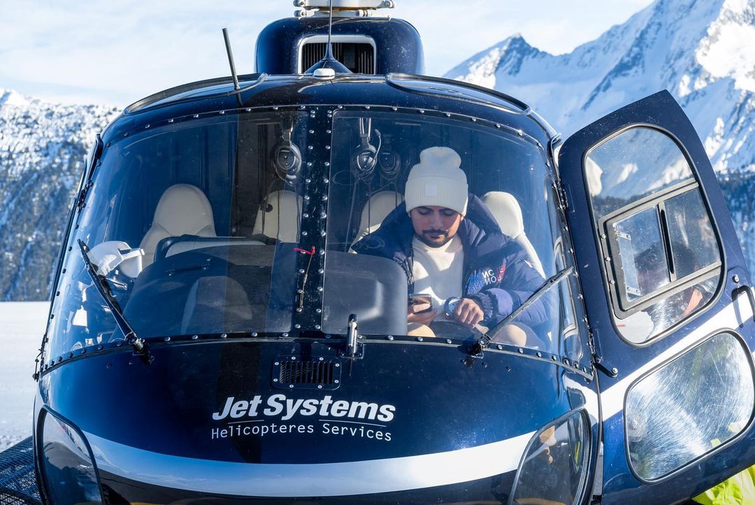 In Pictures: Sheikh Mana Goes Skiing In Courchevel | Harper's Bazaar Arabia