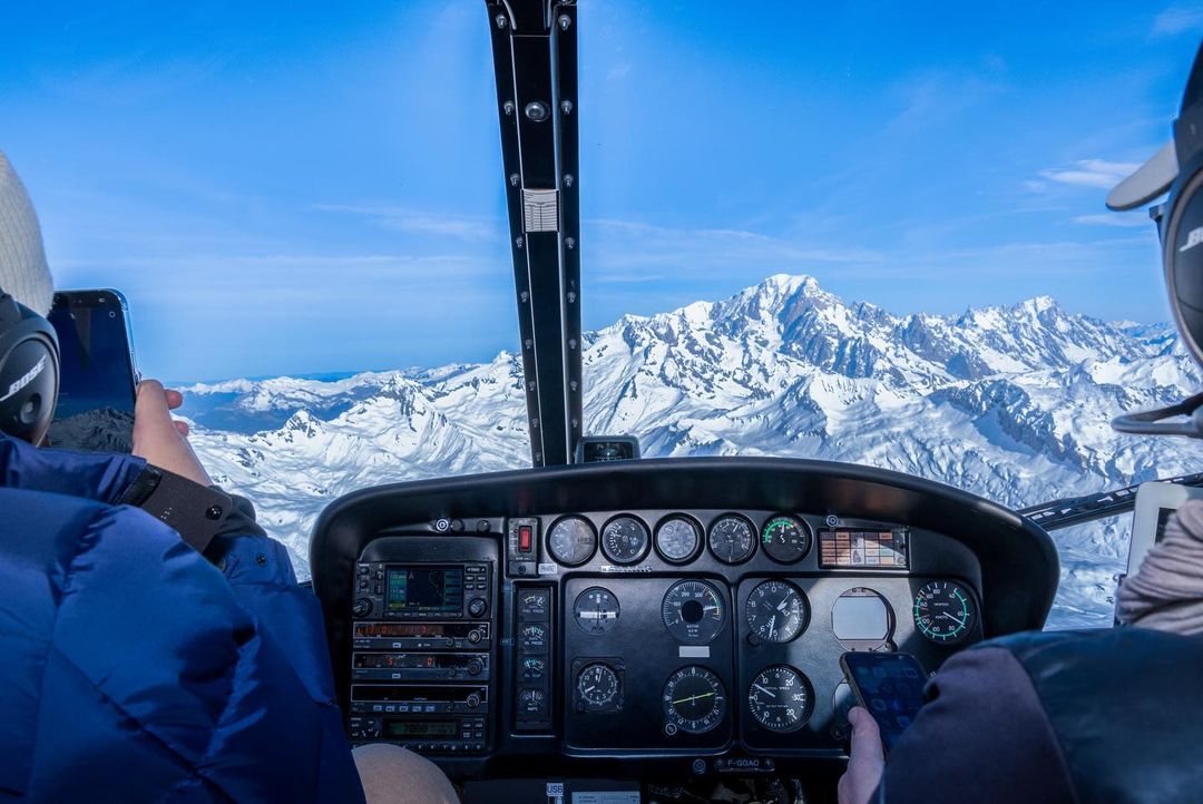 In Pictures: Sheikh Mana Goes Skiing In Courchevel | Harper's Bazaar Arabia