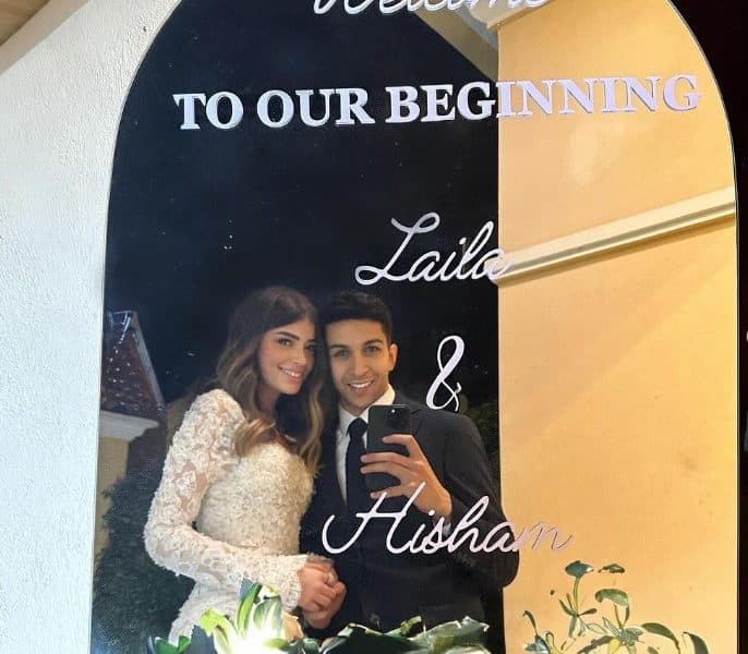 Hisham Gamal & Laila Ahmed Zaher Share Photos From al-Fatiha