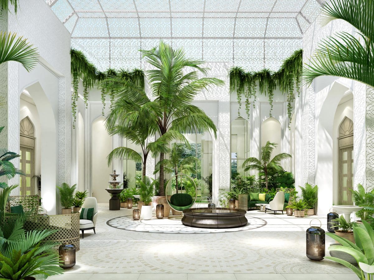 Inside Raffles Al Areen Palace Bahrain