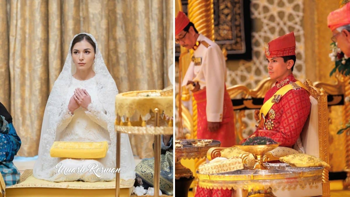 Inside HRH Prince Abdul Mateen Bolkiah of Brunei’s Wedding: The Powdering Ceremony, Bride and ...