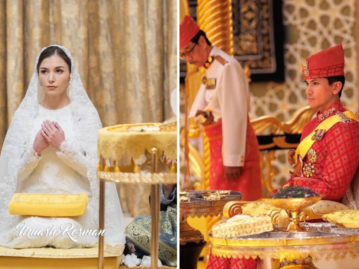 Inside HRH Prince Abdul Mateen Bolkiah of Brunei’s Wedding: The Powdering Ceremony, Bride and ...
