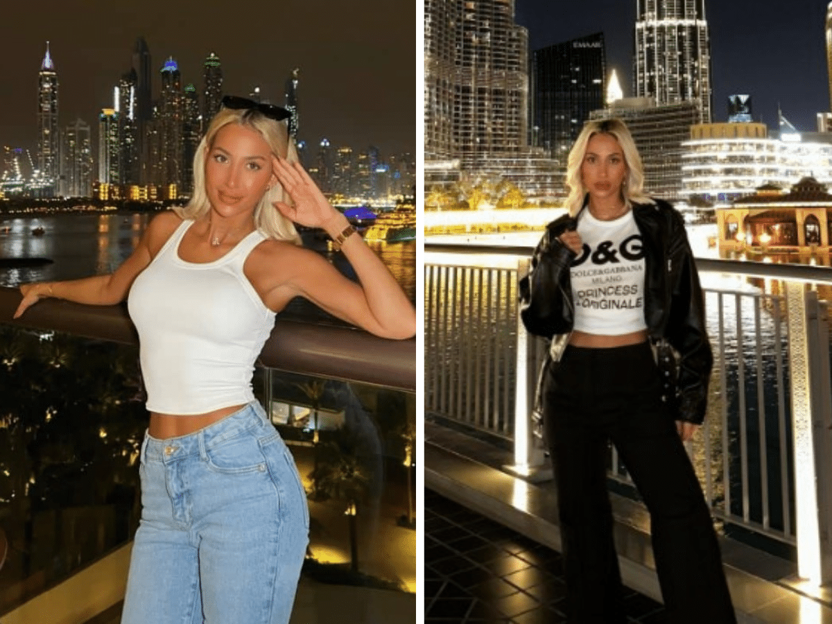 Model Roz is in Dubai And We’re Obsessed With Her Flying Fit