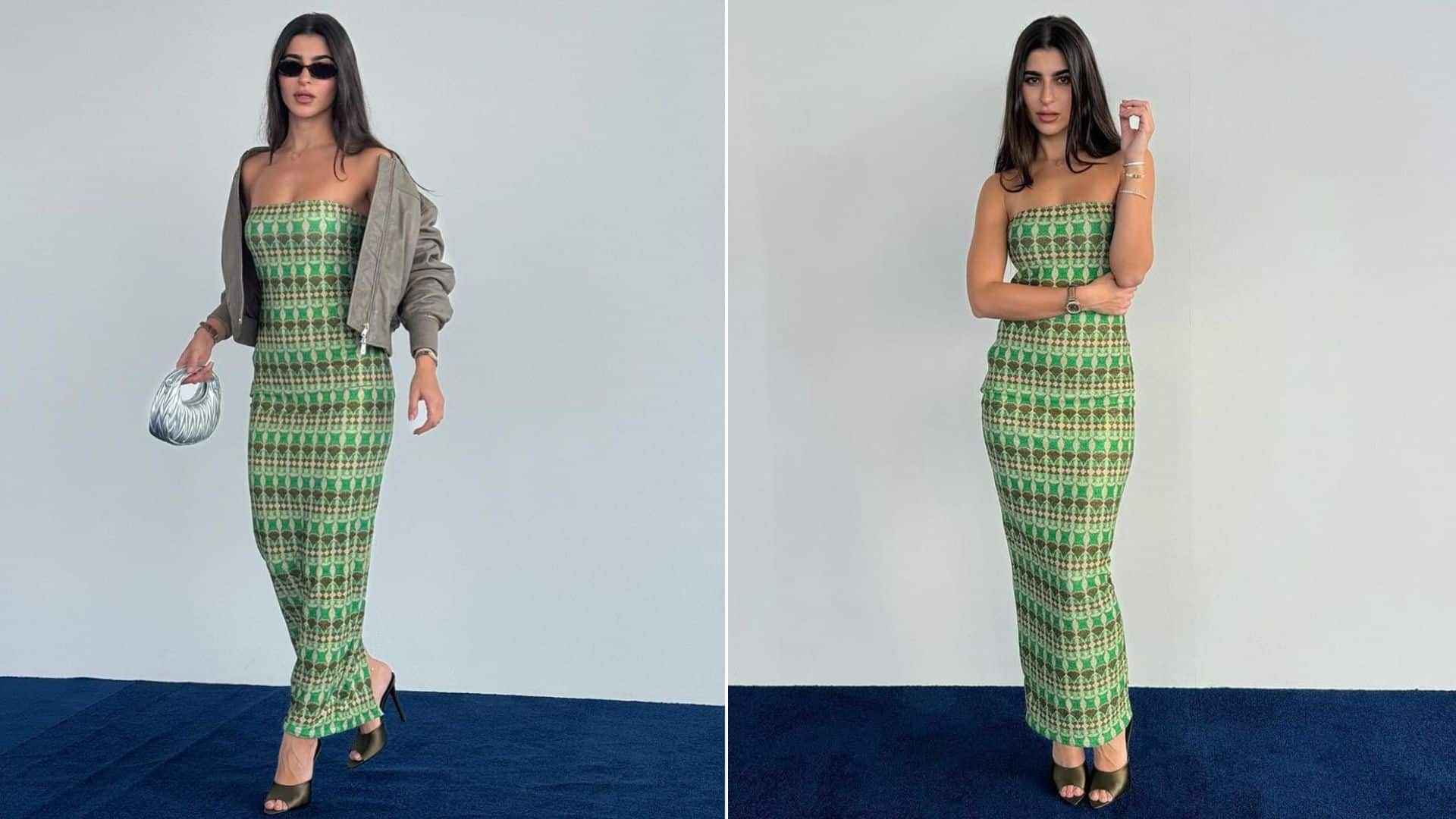 Dima Sheikhly Stuns in Dima Ayad at Dubai Fashion Week | Look of The ...