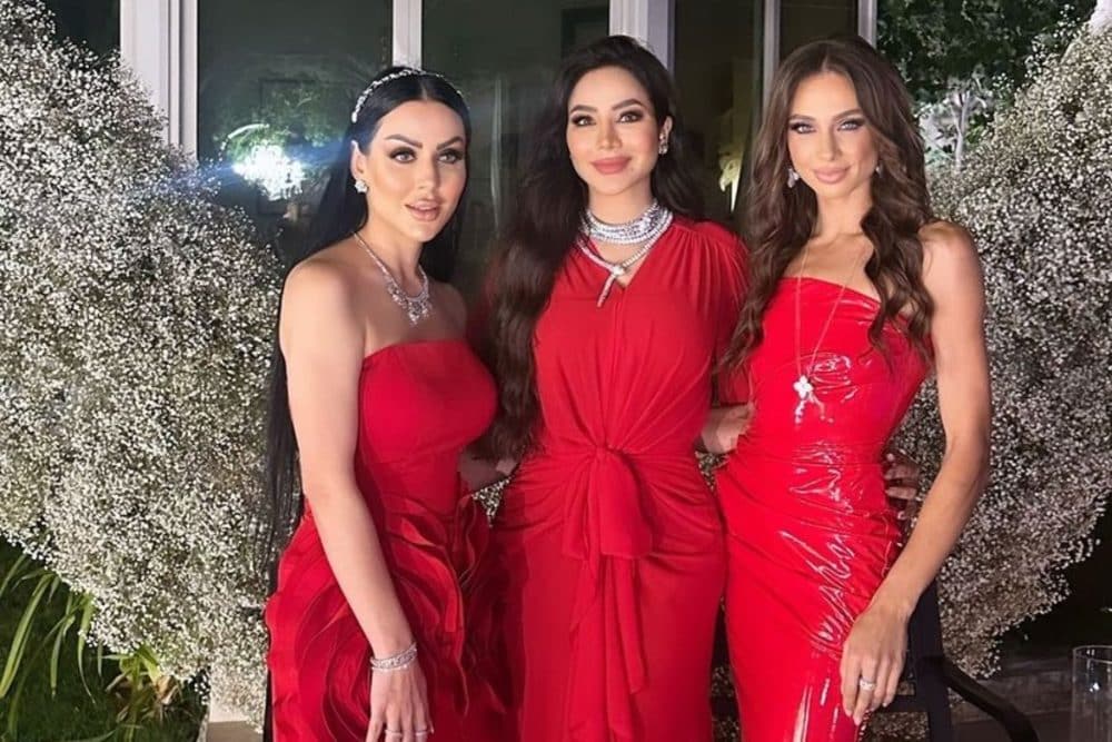 Inside Dubai Bling's Lojain Omran's Valentine's Day Party