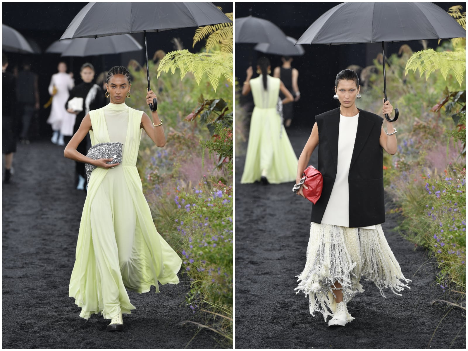 Rainy Runways: 6 Fashion Shows That Took The Wet-Look To New Heights ...