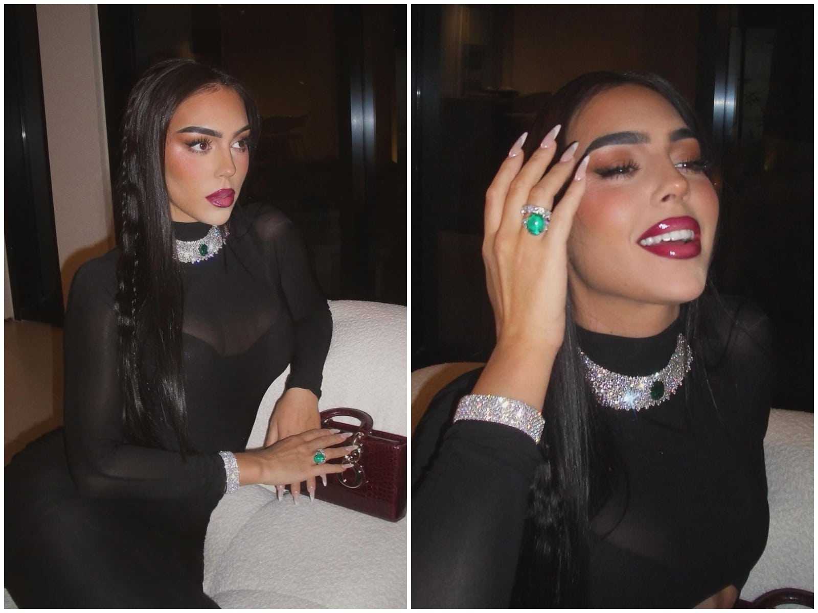 Georgina Rodriguez Dazzles in Riyadh | Look Of The Day | Harper's ...