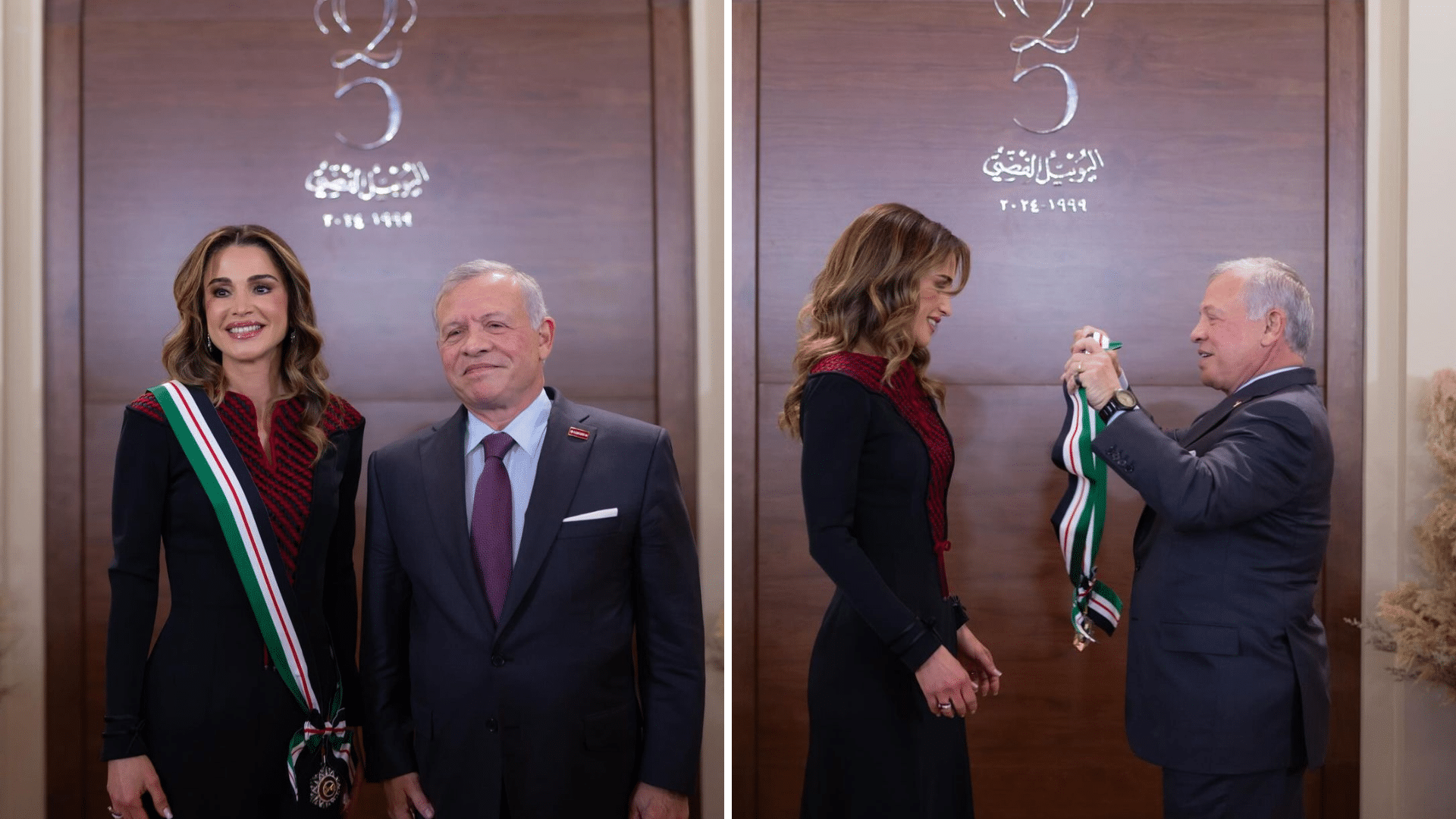 Rania Al Abdullah Husband Queen Rania Is Awarded The Order Of Al Nahda
