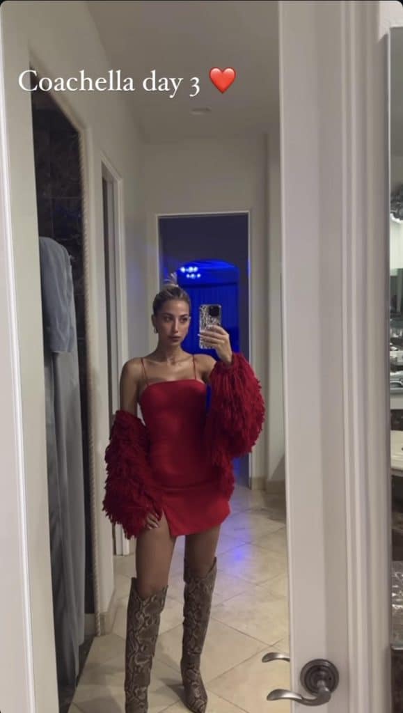 Model Roz Sports Her Signature Festival Fashion At Coachella Weekend 1