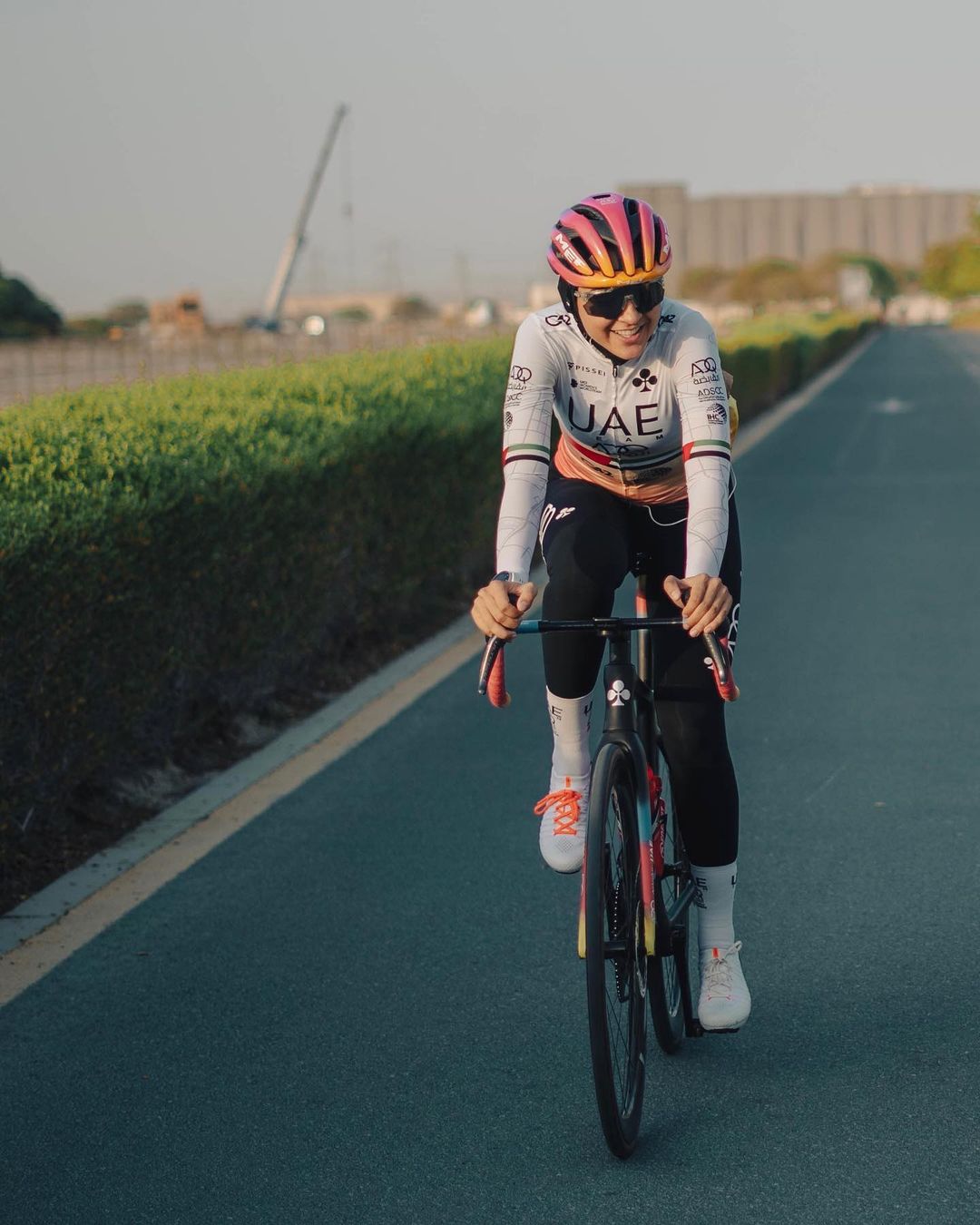 Emirati Cyclist Safiya Al Sayegh Is Preparing For Her Biggest Race Yet