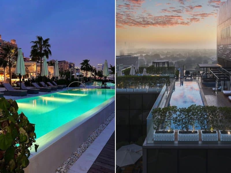 Night Swimming in Dubai: 5 Pools Open After Sunset