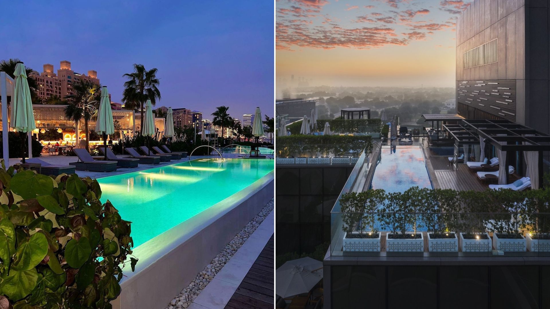 Night Swimming in Dubai: 5 Pools Open After Sunset