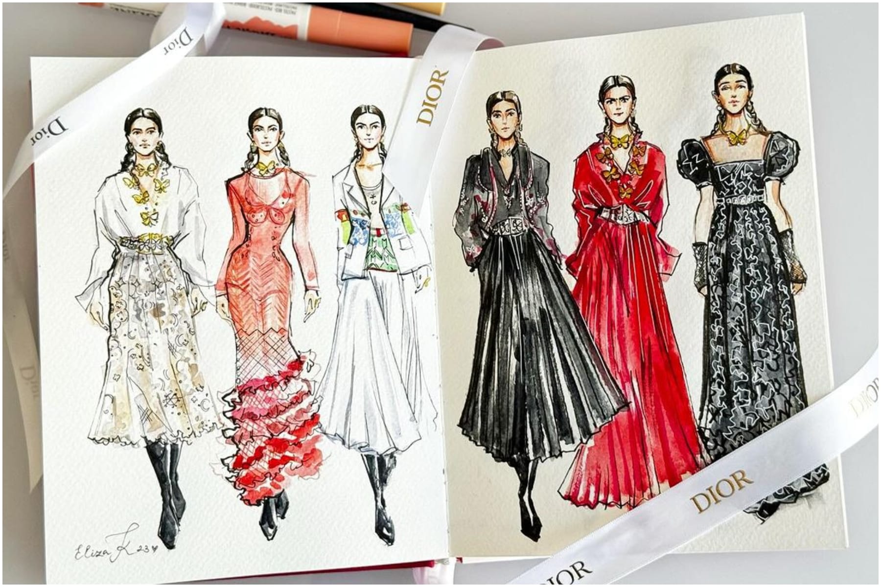 5 UAE-Based Fashion Illustrators You Need To Follow