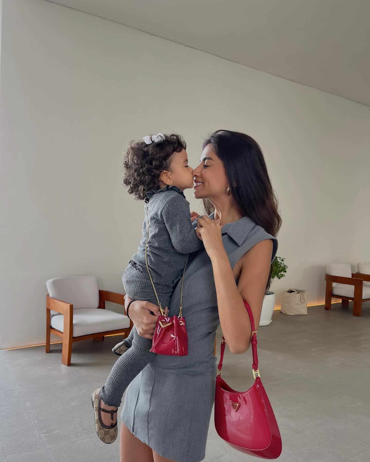 10 Times Ola Farahat and her daughter had matching looks