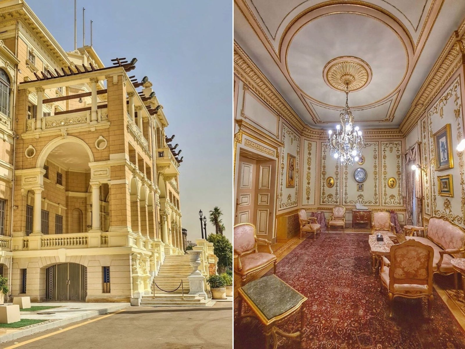 First Lady Of Egypt Welcomes HH Sayyida of Oman