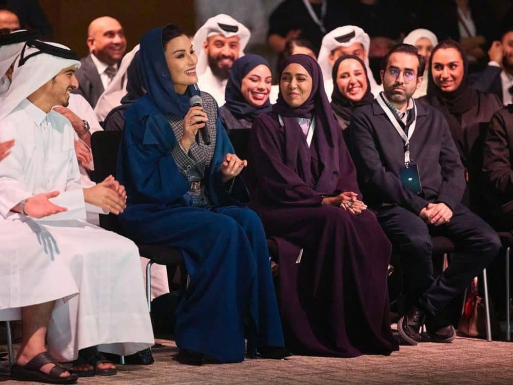 HH Sheikha Moza At Qatar Foundation’s Annual Alumni Forum