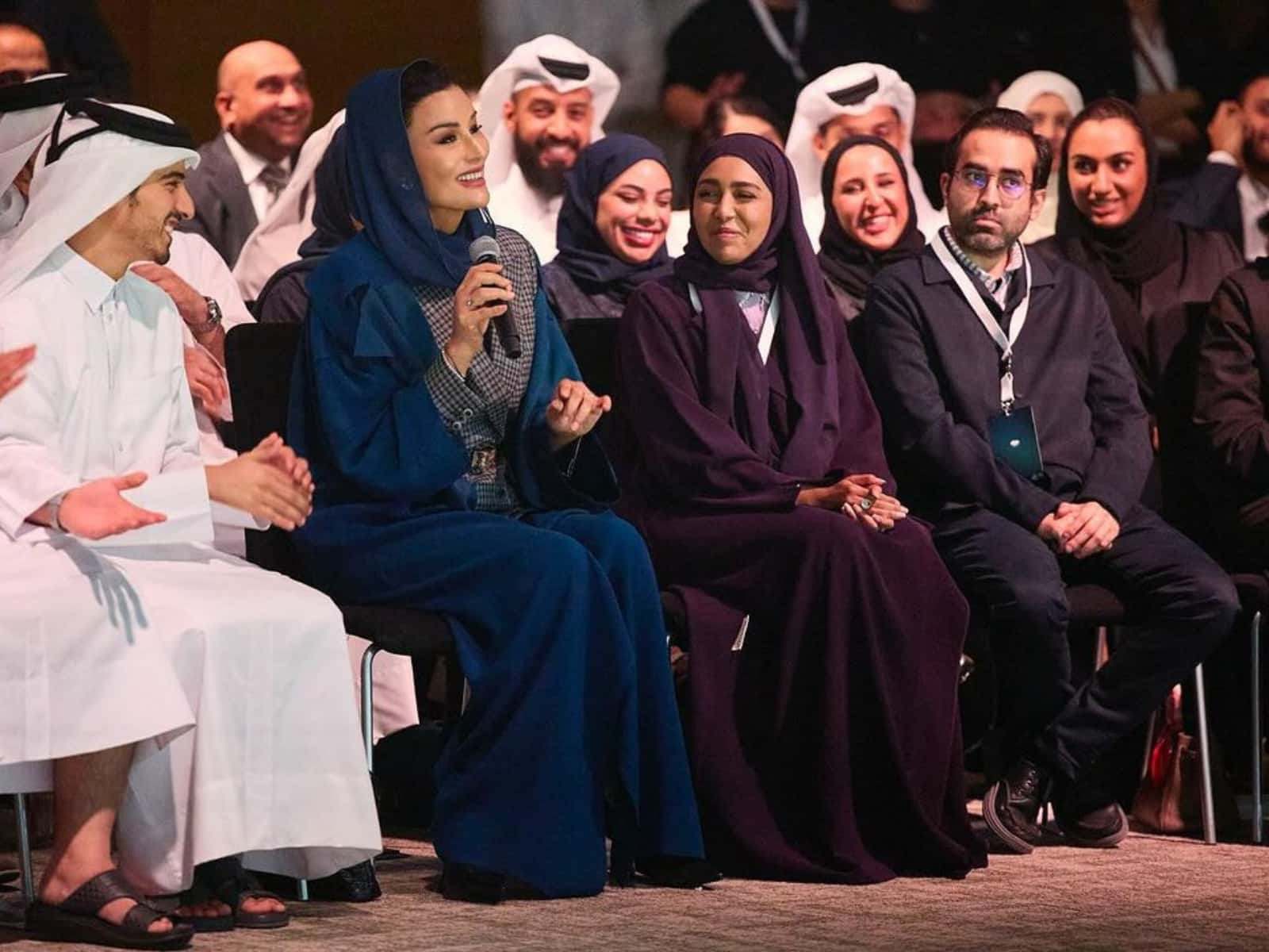 HH Sheikha Moza At Qatar Foundation’s Annual Alumni Forum