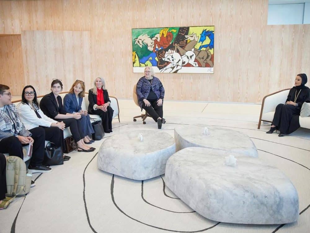 Qatar's HH Sheikha Moza Meets With US Autism Experts