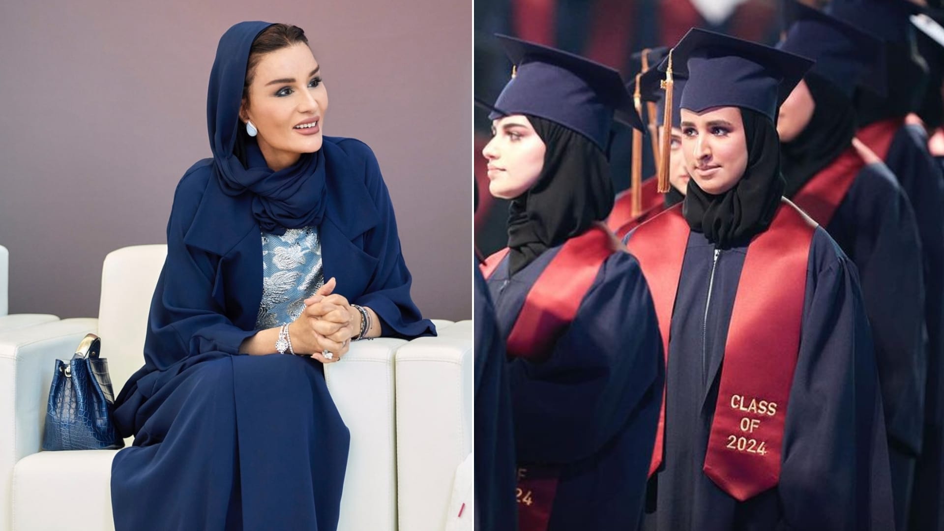 HH Sheikh Tamim bin Hamad Al Thani And HH Sheikha Moza bint Nasser Attend Sheikha AlMayassa's ...