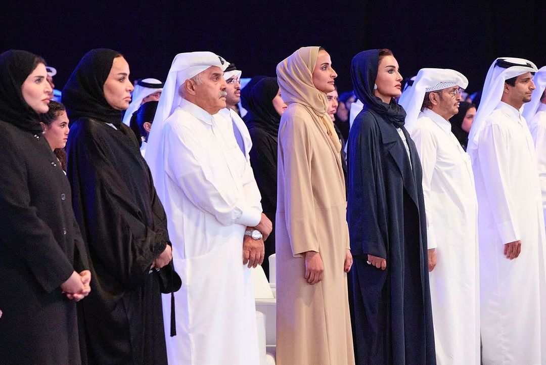 HH Sheikh Tamim bin Hamad Al Thani And HH Sheikha Moza bint Nasser Attend Sheikha AlMayassa's ...