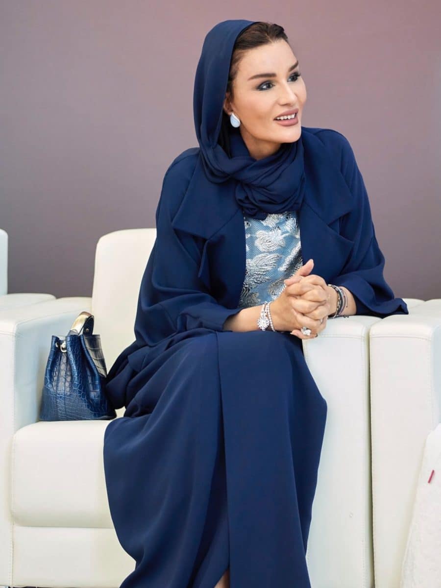 HH Sheikh Tamim bin Hamad Al Thani And HH Sheikha Moza bint Nasser Attend Sheikha AlMayassa's ...