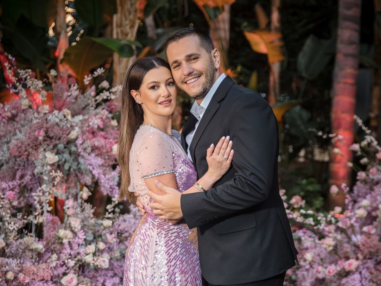 Inside Dana Hallani's Magical Engagement Ceremony