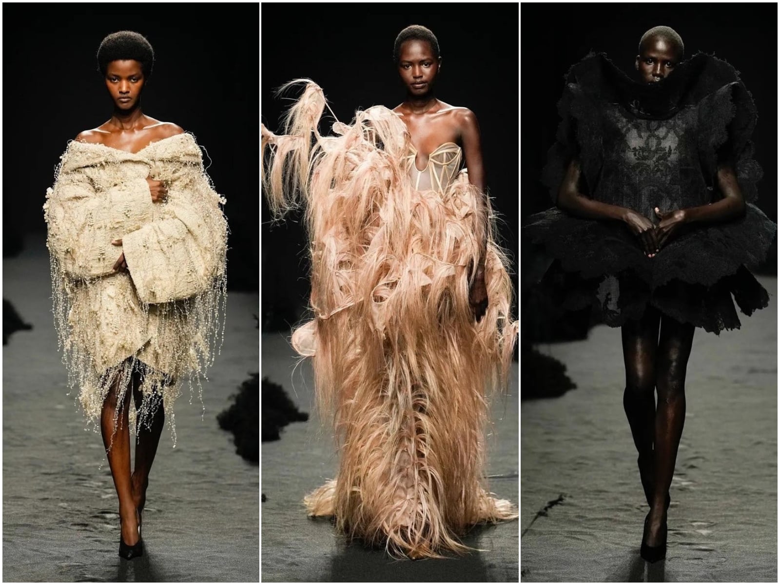 Haute Couture Week, Day Four: Cloudy Forecasts Capture The Runway ...