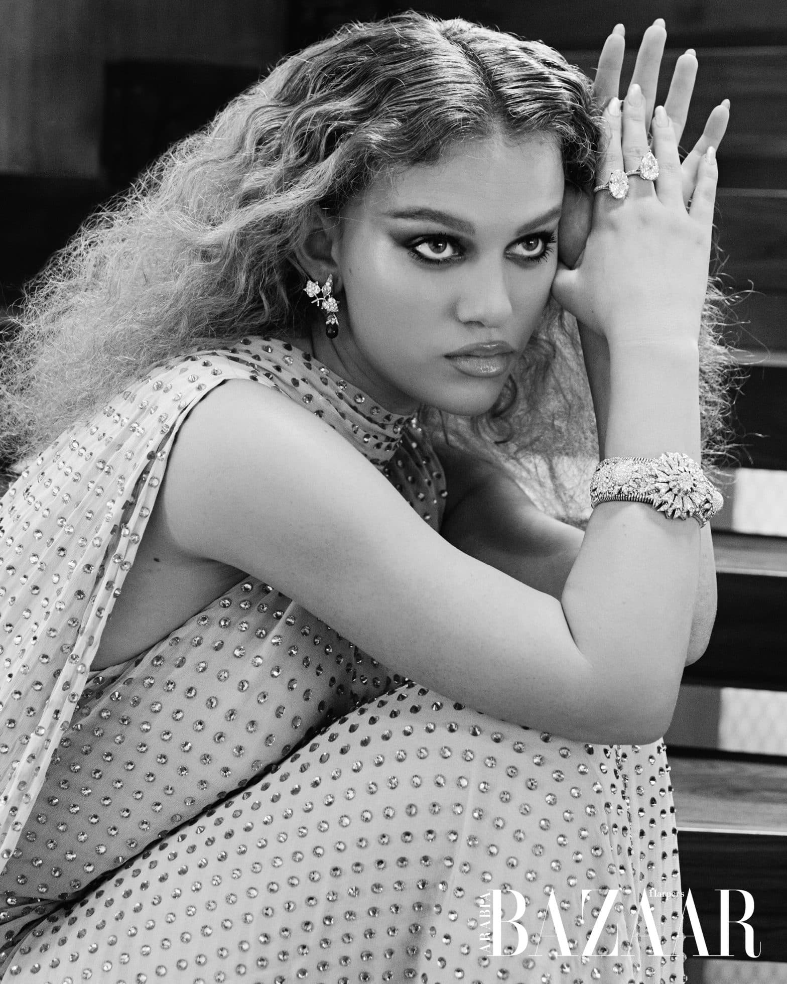 Elyanna Performs With Coldplay At Glastonbury Festival 2024 | Harper's ...