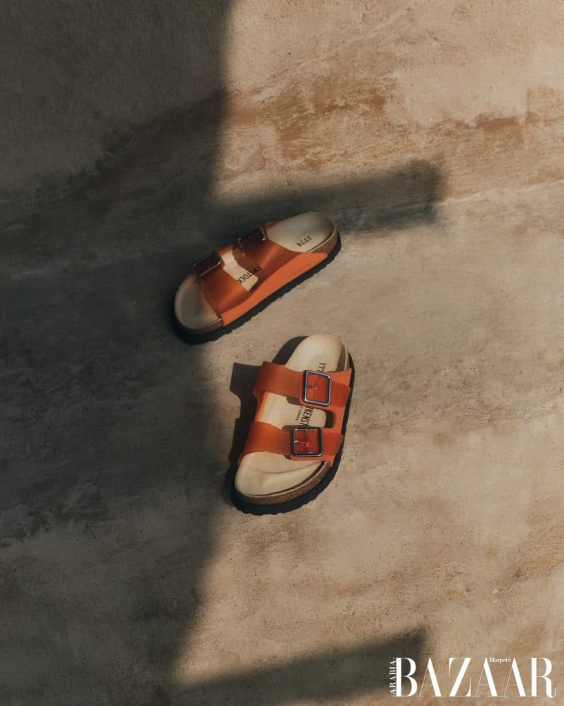 Birkenstock's S/S24 sandals give great Clean Girl styling