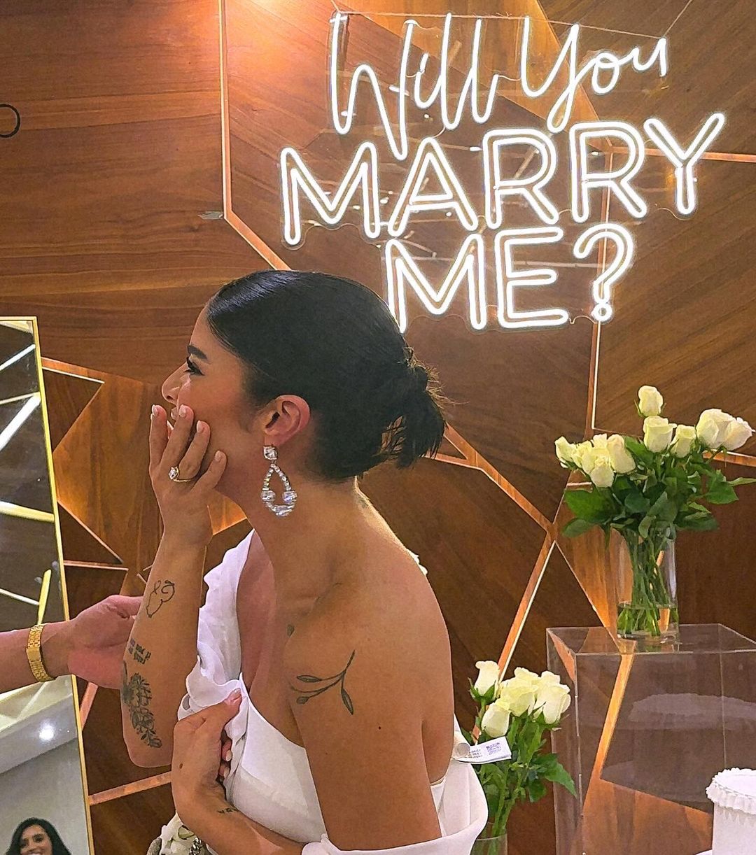 Asallah Kamel Is Engaged After A Surprise Birthday Proposal