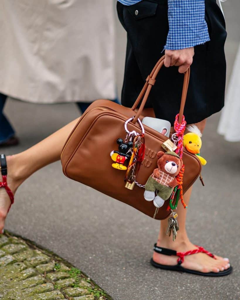 How To Style This Season's Over Accessorized Bag