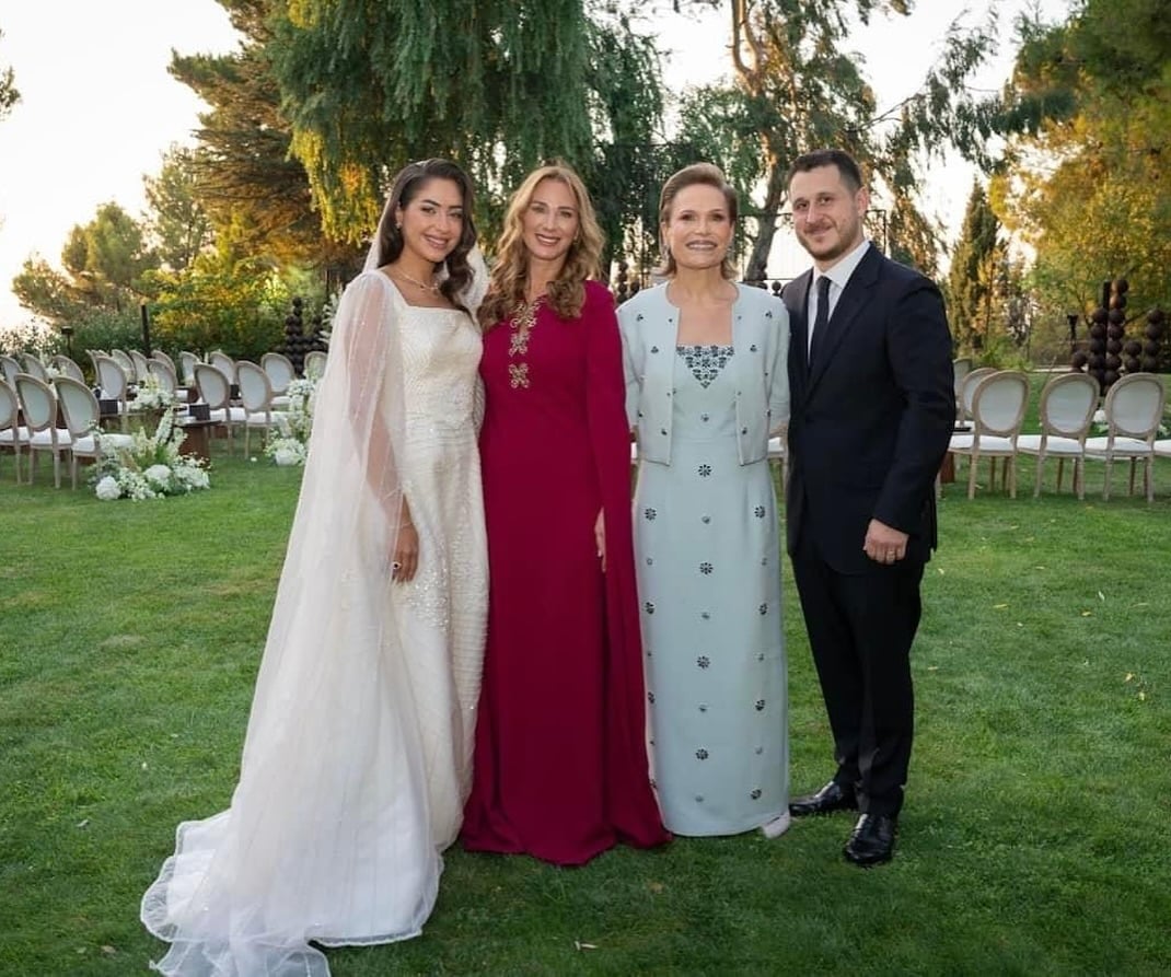 Jordan Royal Wedding: Aoun Juma's Wedding in Pictures