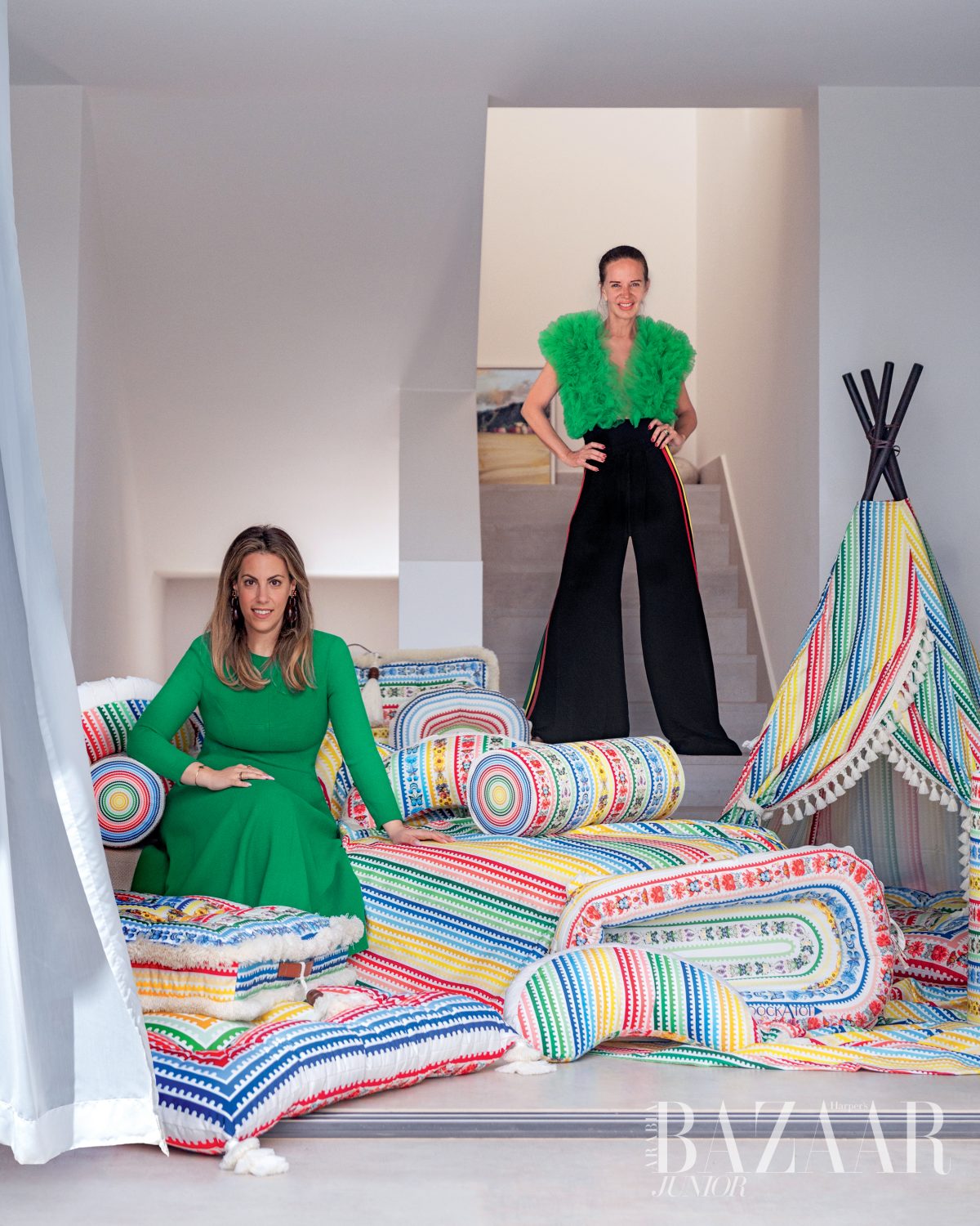 Mary Katrantzou Unveils New Collection With DockATot