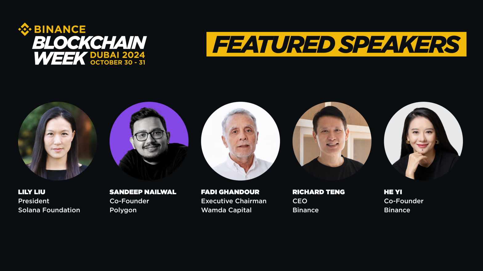 Binance Blockchain Week is Set To Kick Off In Just A Few Days | Harper's Bazaar Arabia