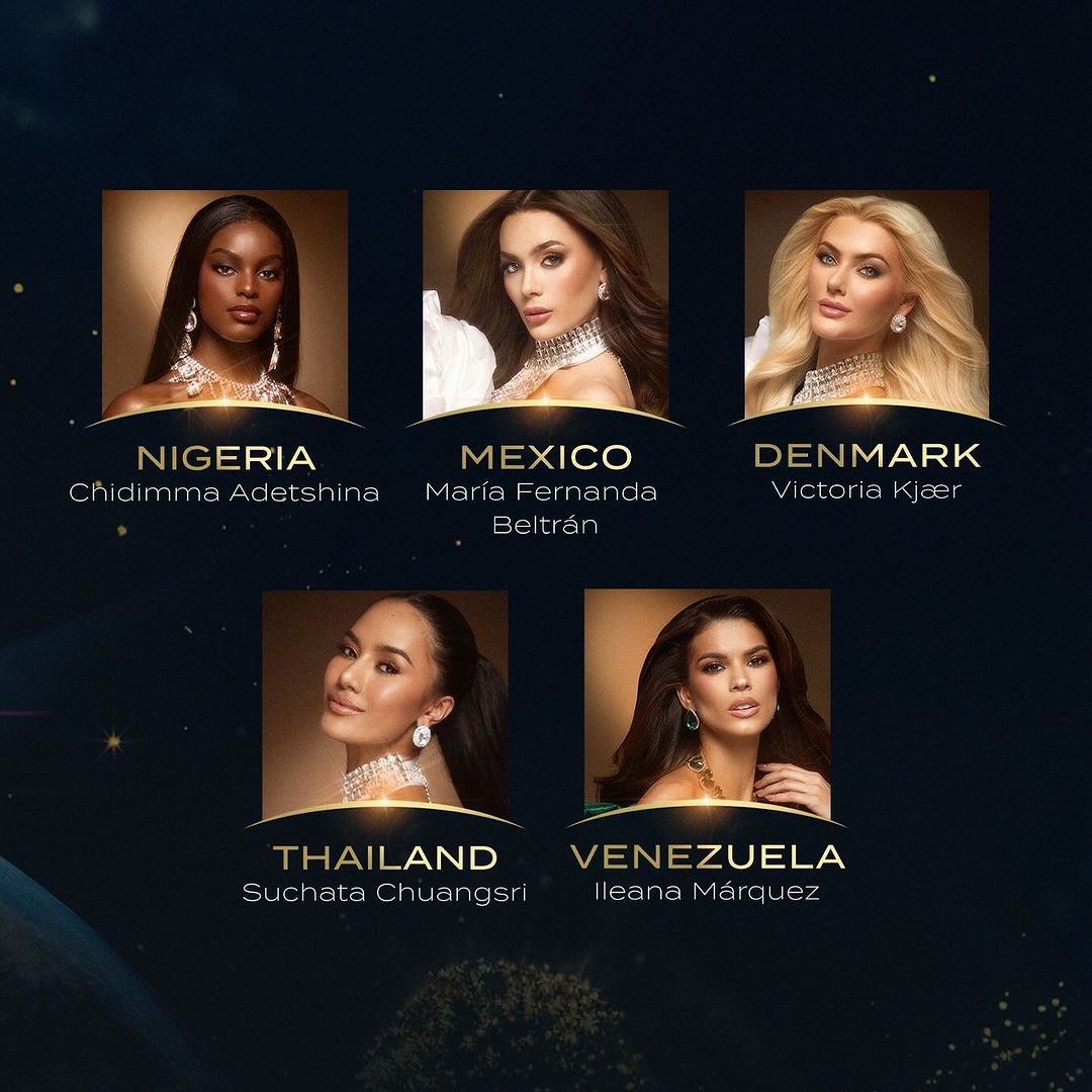 Miss Universe: Miss Nigeria and Miss Mexico Make It To Top 5
