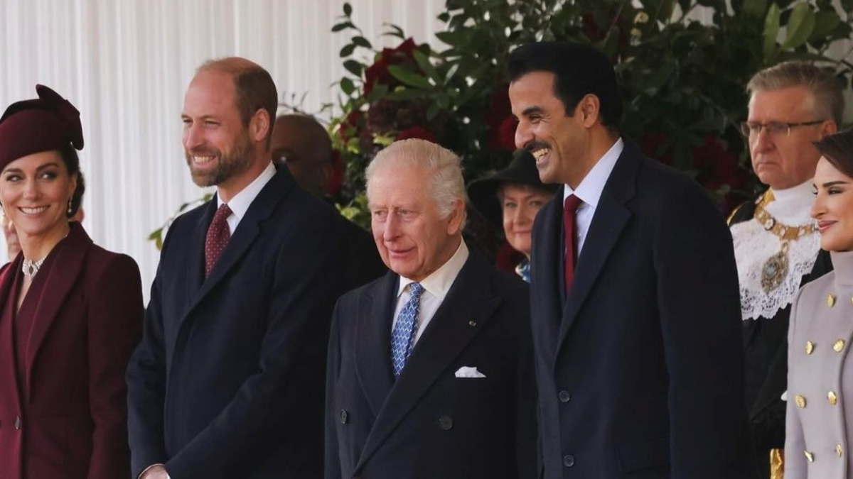 King Charles III Welcomes Qatari Royals In Arabic At State Banquet ...