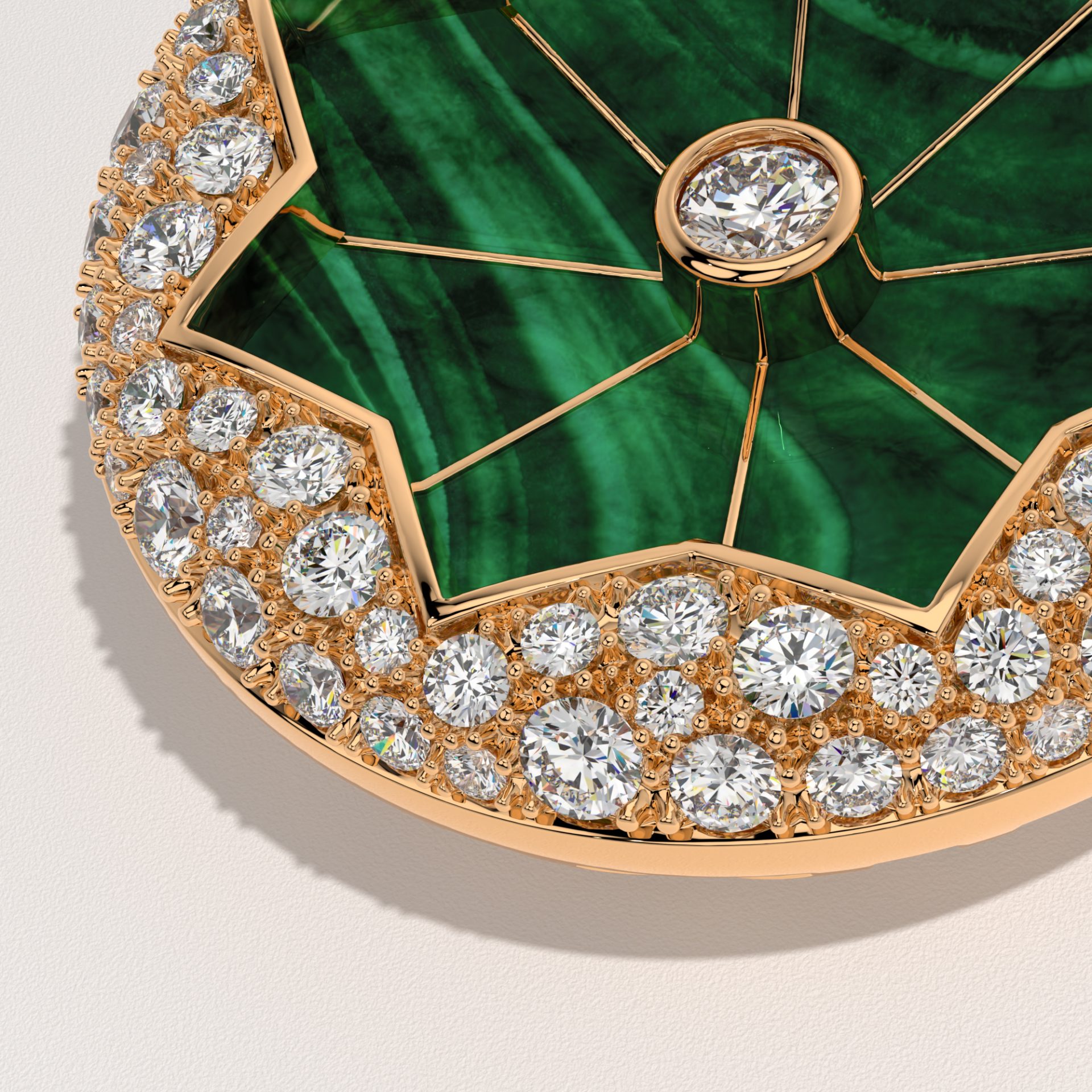 How BijouQ Highlights The True Beauty of Malachite in Its Pieces ...