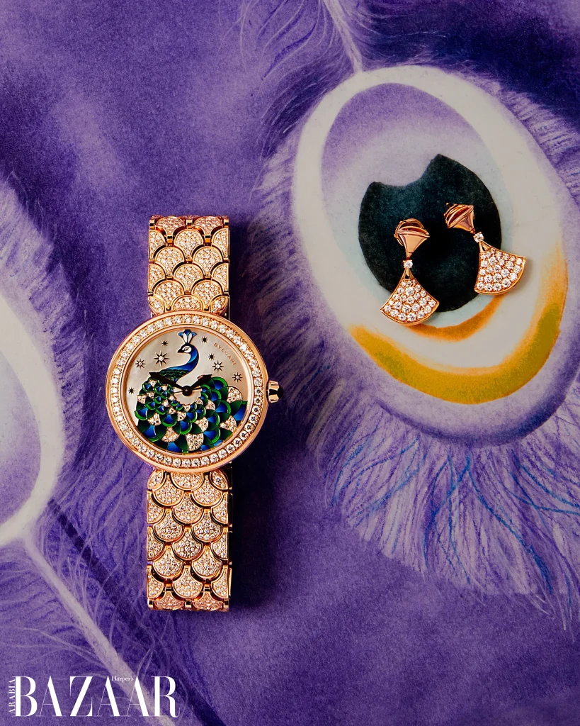 Pretty as A Picture: Bvlgari's Divas' Dream Signature Fan Motif is ...