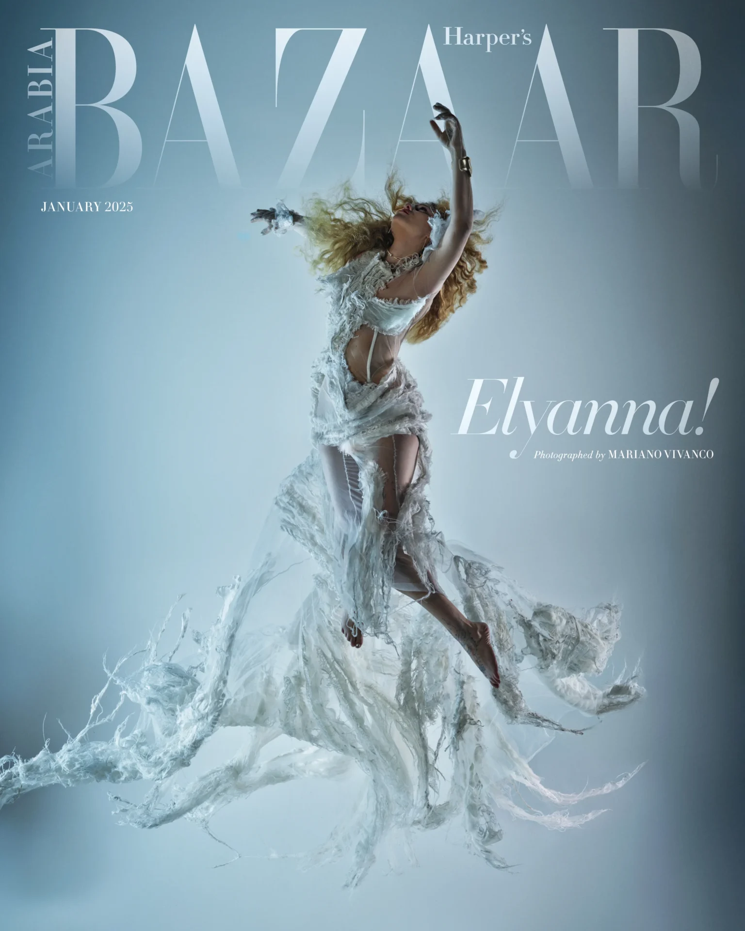 "I Want To Spread Light To The World" Elyanna is Harper's Bazaar Arabia's January 2025 Cover ...