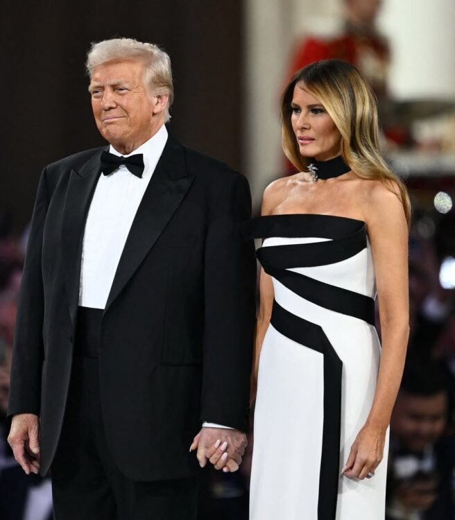 All The Details of Melania Trump's Inauguration Look