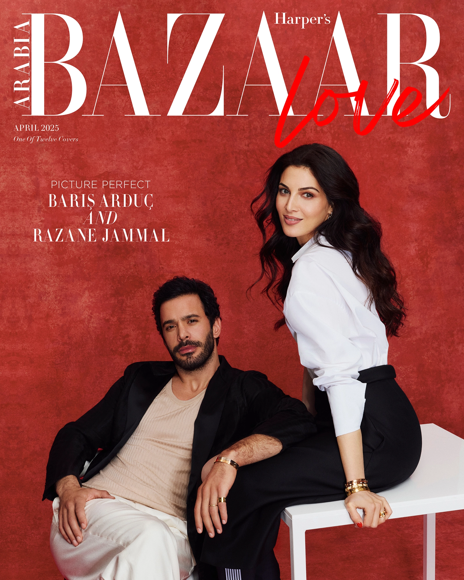 Harper’s Bazaar Arabia 200th Anniversary Issue: Barış Arduç And Razane ...