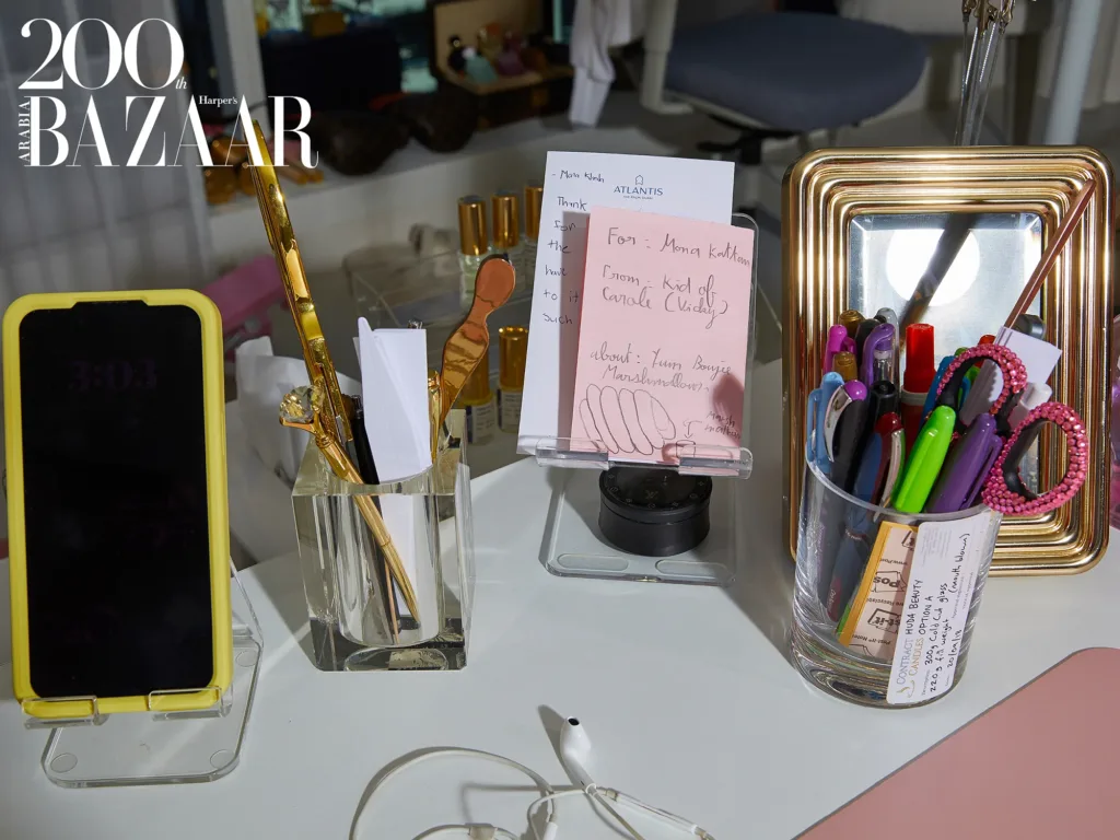 Desk Diaries: Mona Kattan Invites Bazaar Arabia Into Kayali HQ