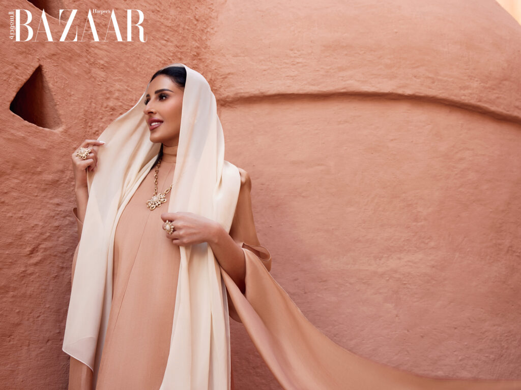 HH Princess Lama Bint Fawaz Al Saud Graces The Cover of Harper's Bazaar ...
