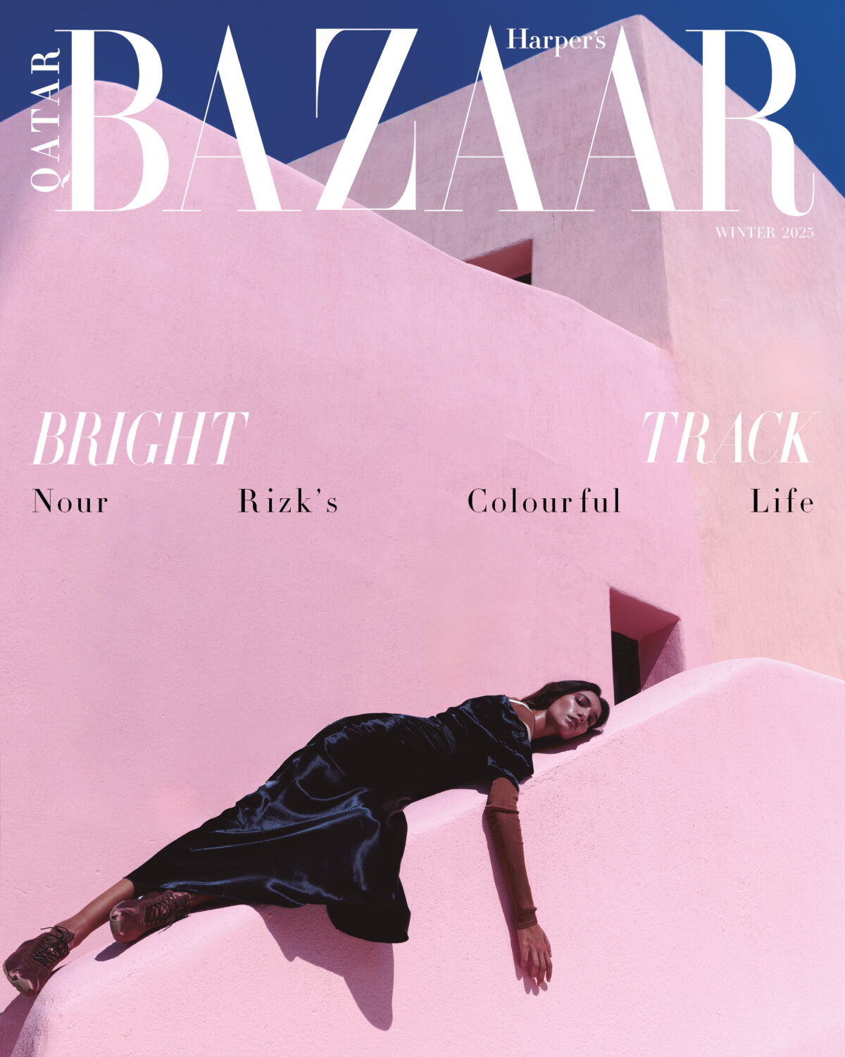 Nour Rizk Is The Harper's Bazaar Qatar Winter 2025 Issue Cover Star - Harper's Bazaar Arabia