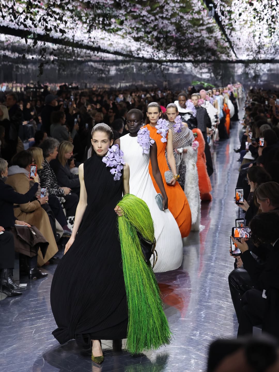 Haute Couture Week, Day One: Feathers Took Flight, Florals Bloomed, And ...