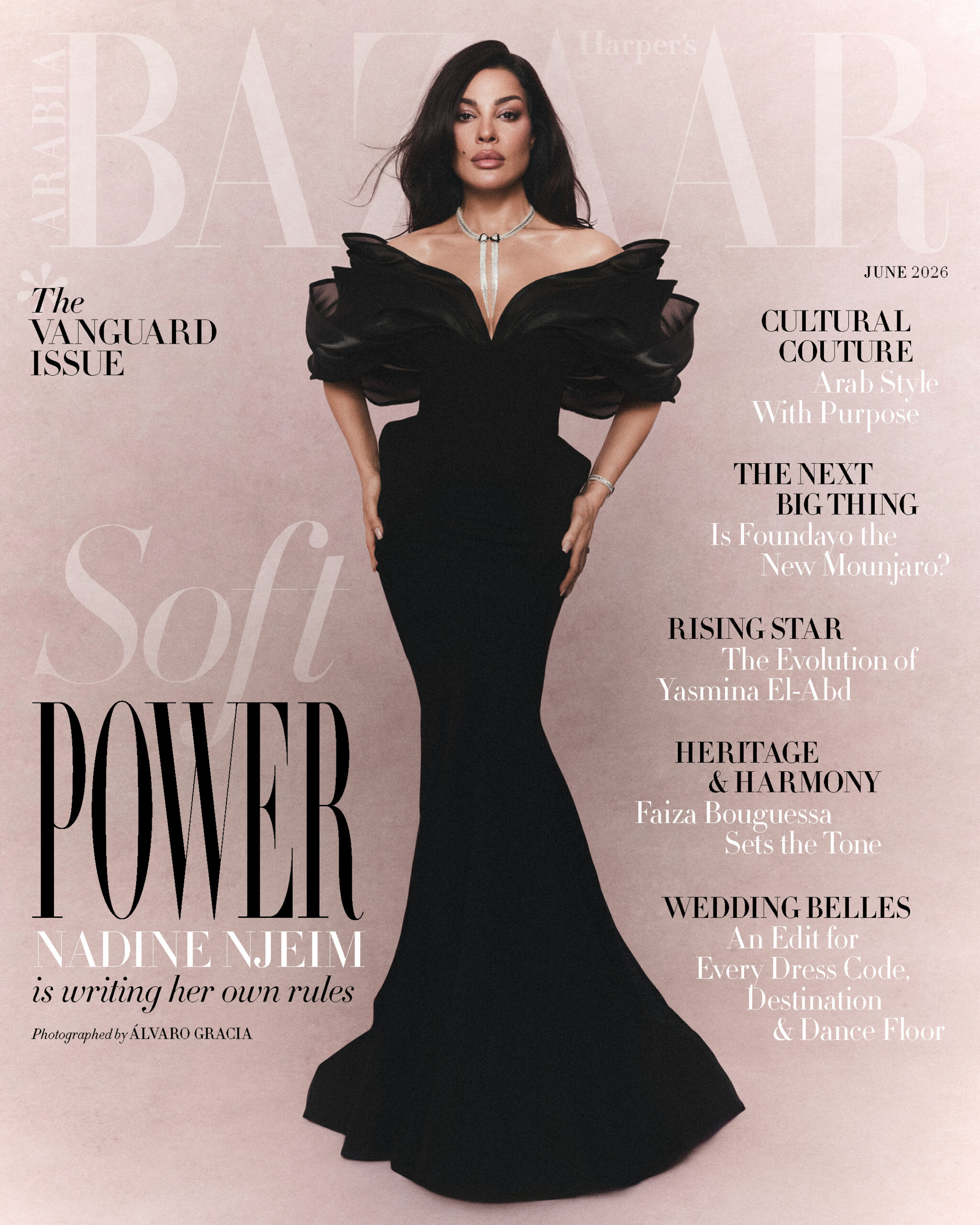 Nadine Njeim: Harper’s Bazaar Arabia June 2026 Issue Cover Star