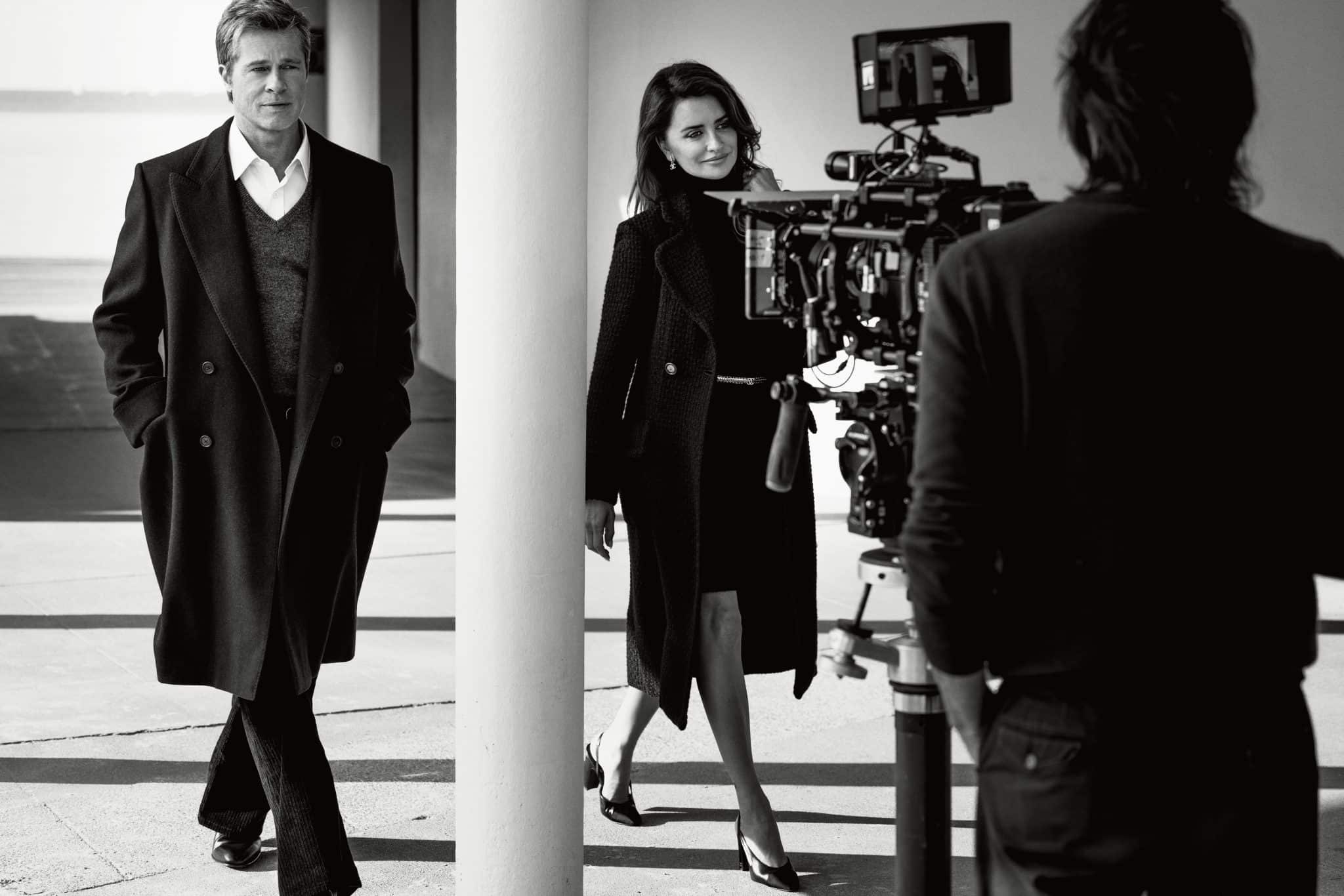 Penélope Cruz and Brad Pitt Star in Chanel's Latest Campaign