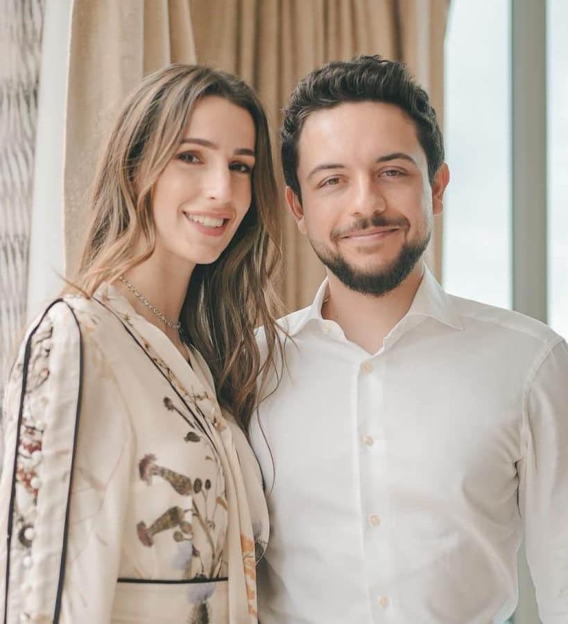 How Did Crown Prince Al Hussein meet Princess Rajwa?