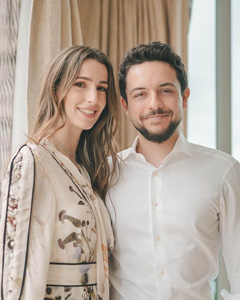 How Did Crown Prince Al Hussein meet Princess Rajwa?
