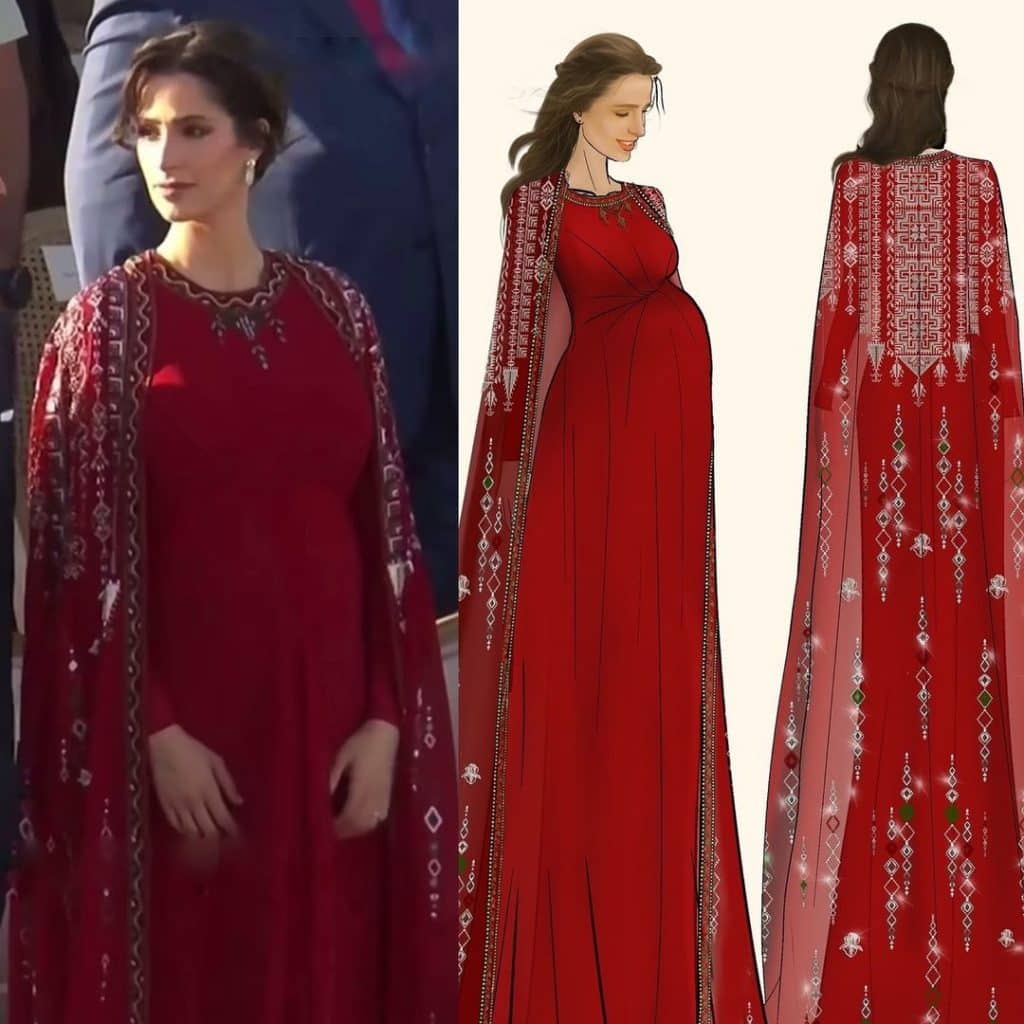 Princess Rajwa’s Baby Bump Steals the Show at Jordan’s Silver Jubilee ...